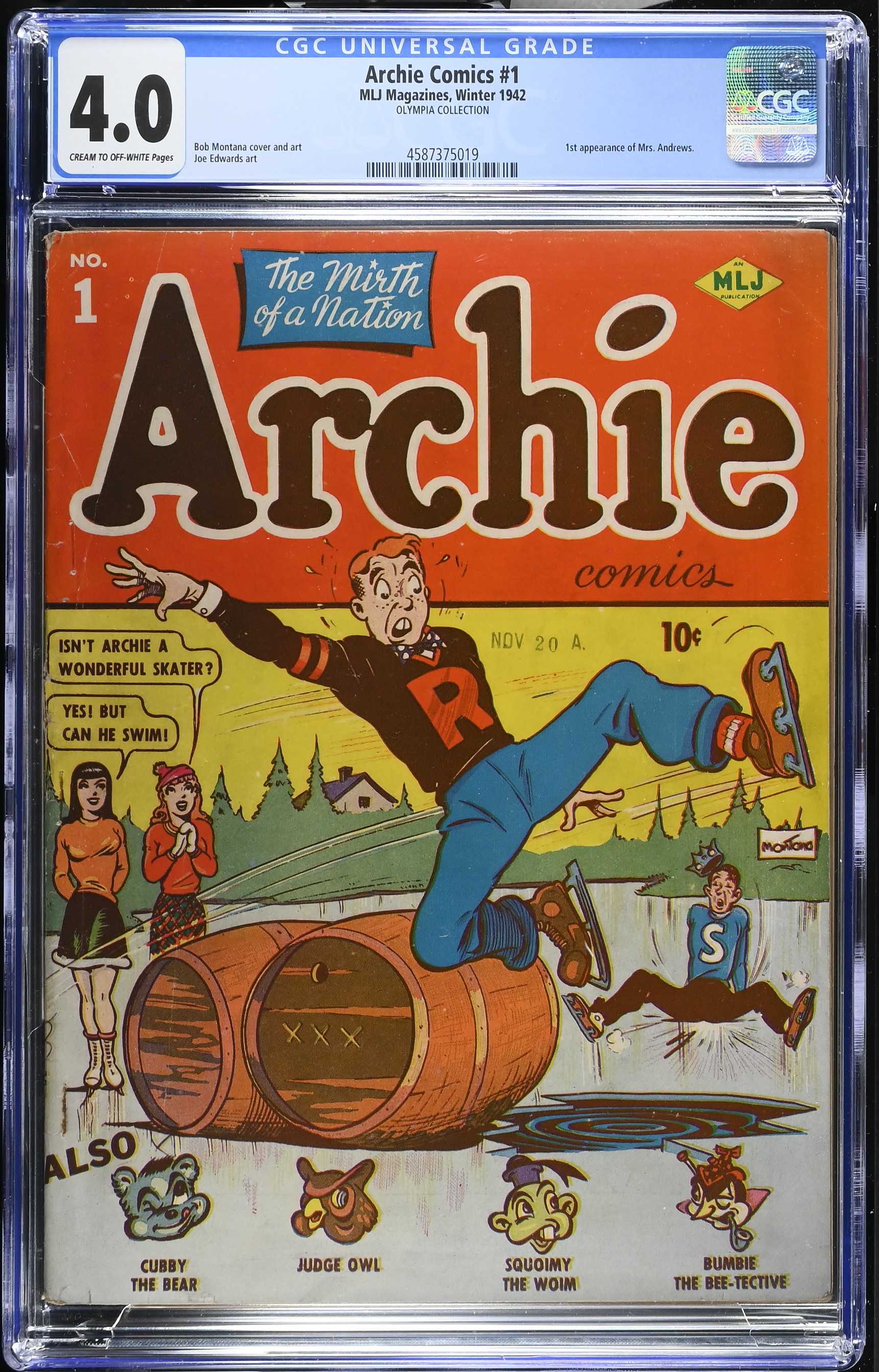 Anyone know the details about the Olympia golden age comic collection ...